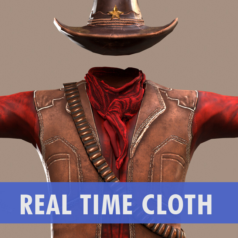 ArtStation - Cloth Cowboys