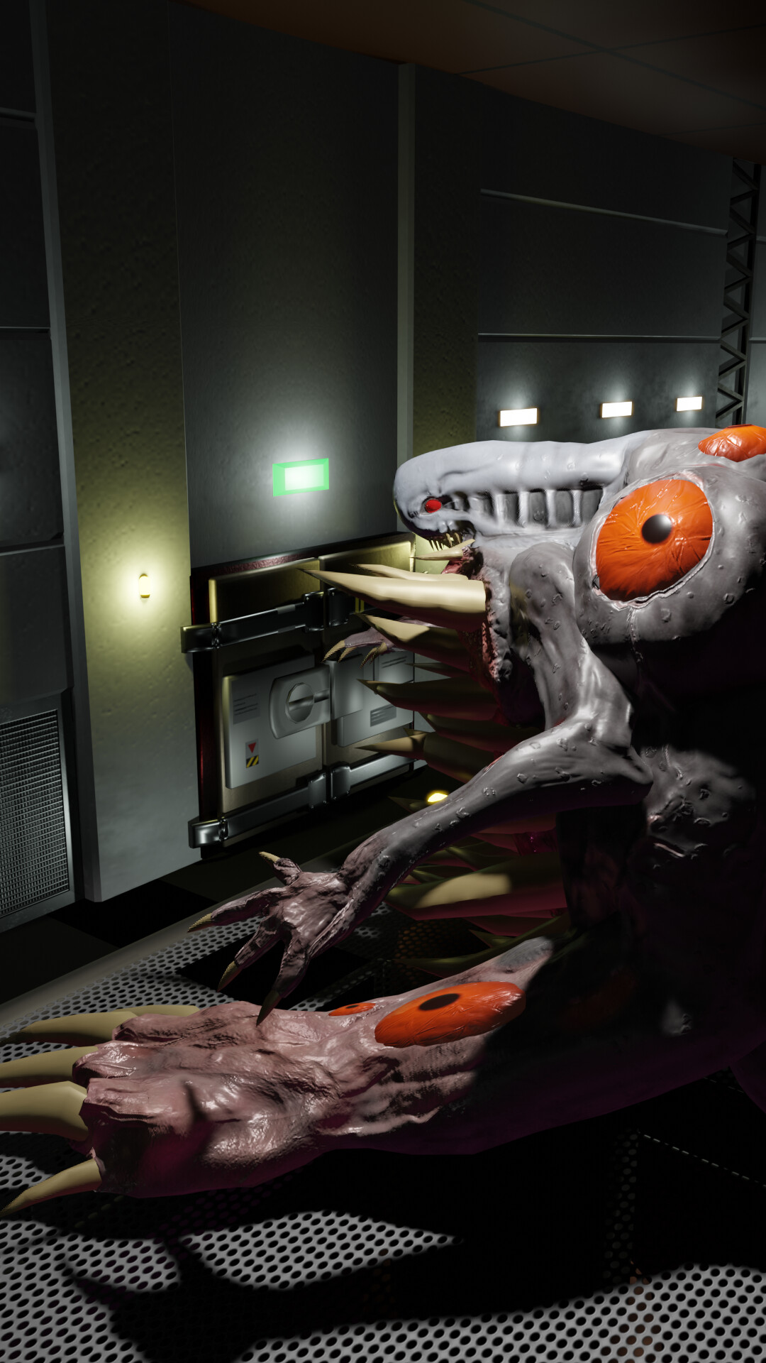 ArtStation - William Birkin G4 RE2 - Fanart