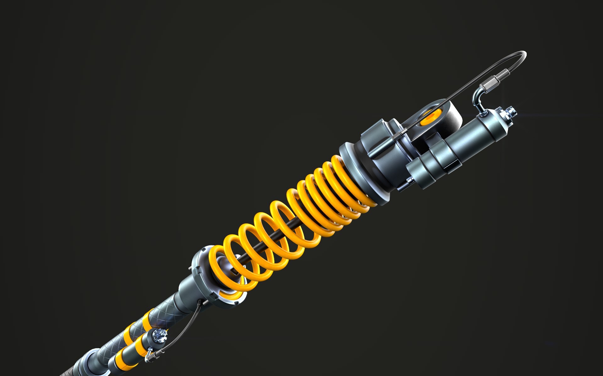 ArtStation - Shock_Absorbers_Hand_Weapon