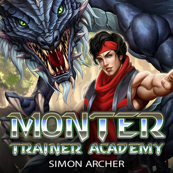 ArtStation - MONSTER TRAINER ACADEMY #1 ILLUSTRATTION COVER