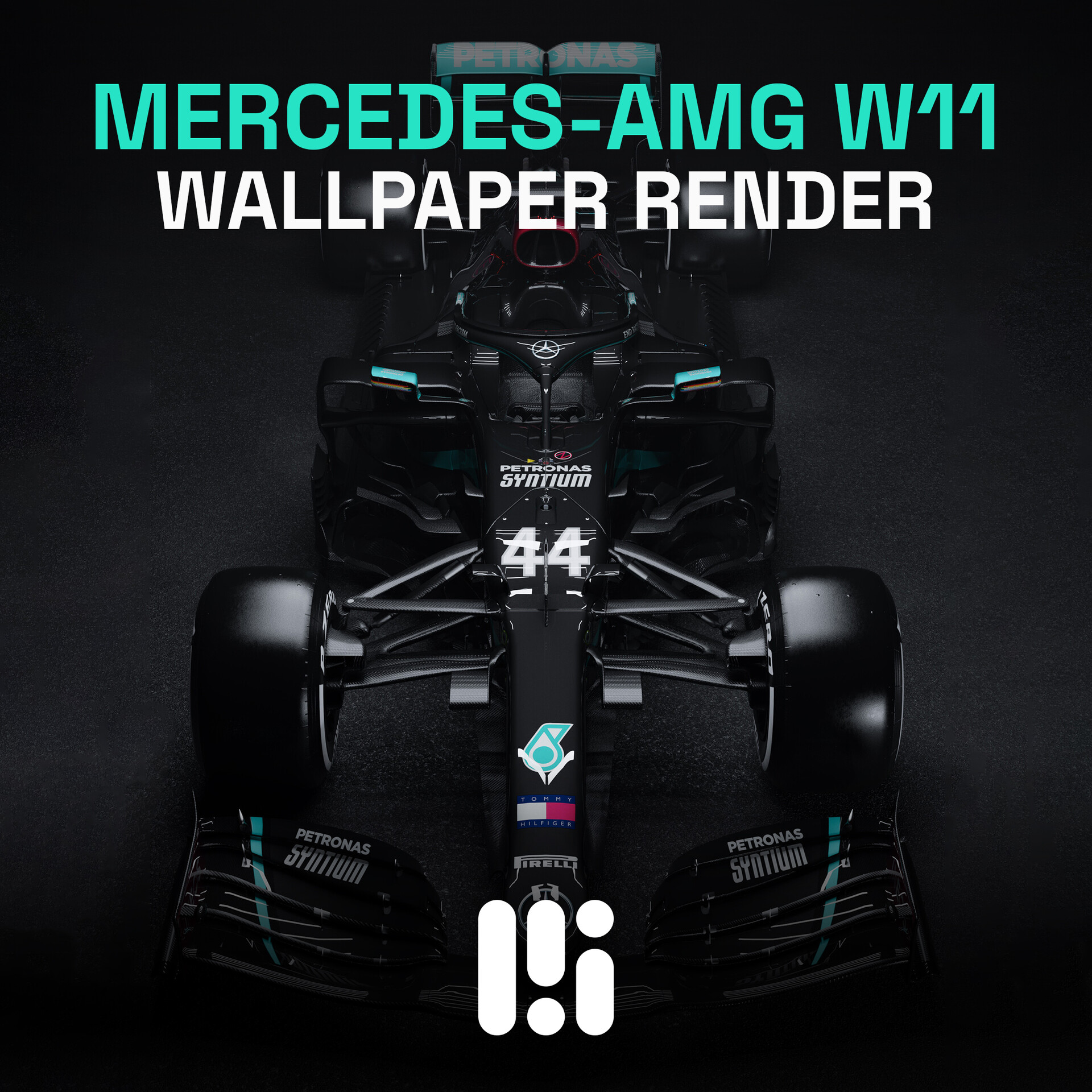 ArtStation - Mercedes AMG Petronas W11 - Render