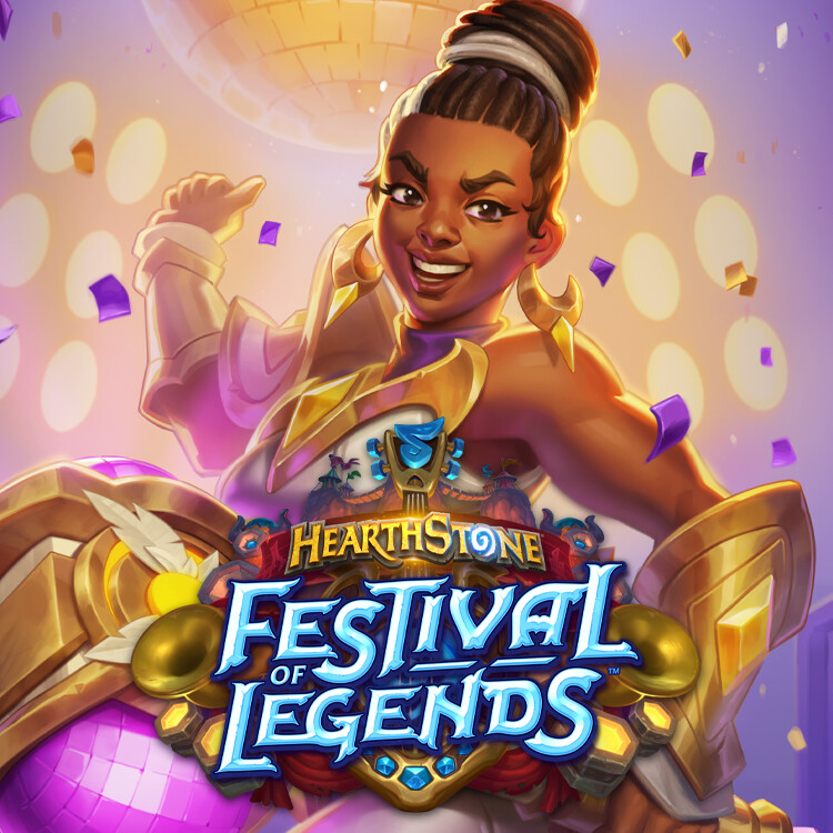 ArtStation - Hearthstone Card Art | Disco Hammer Cariel