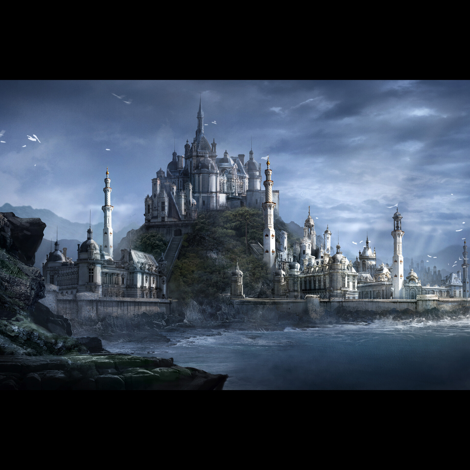 ArtStation - Dark Coast Castle