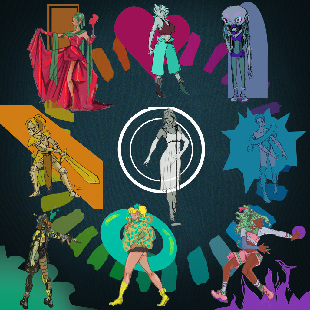 ArtStation - 30 Days character design challenge