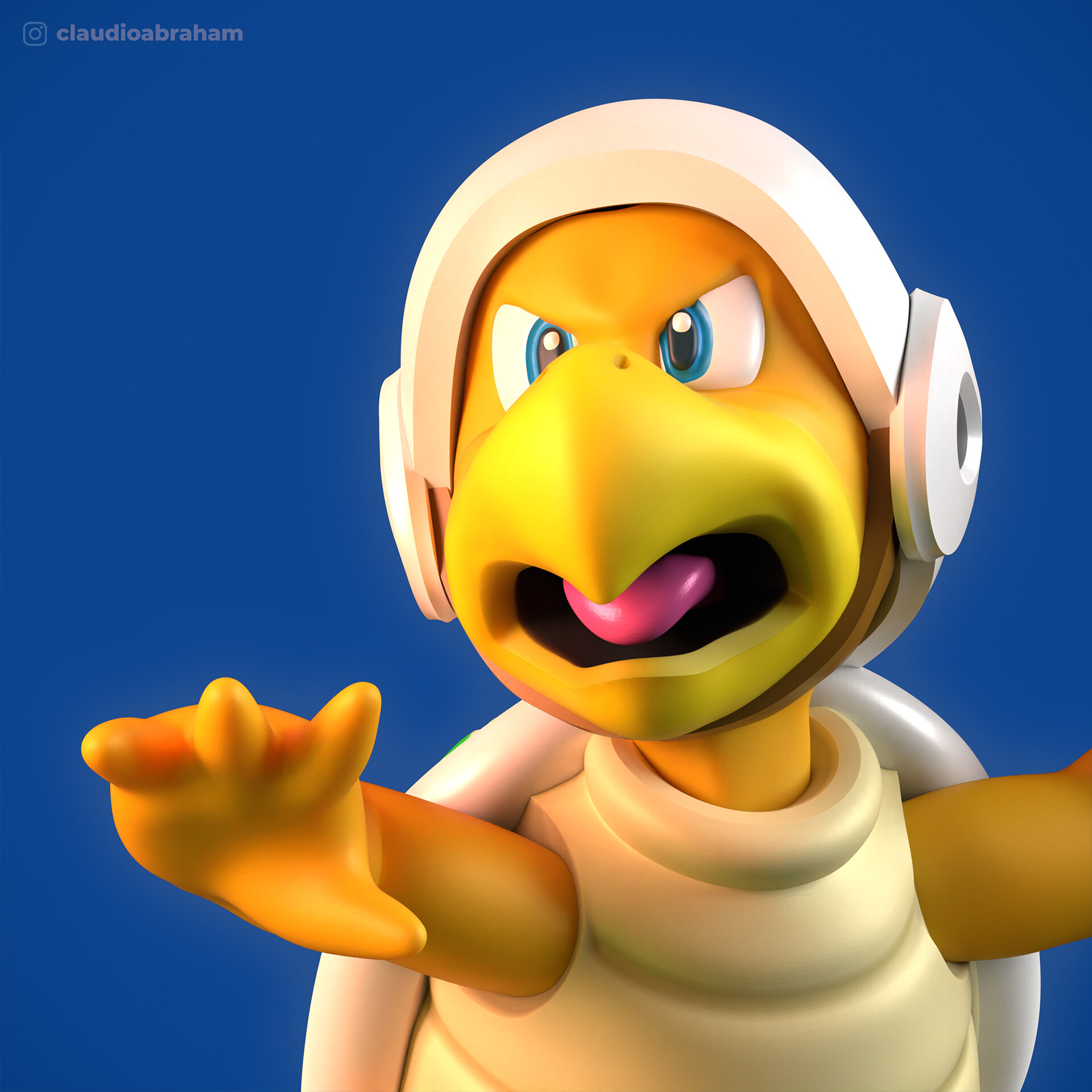 ArtStation - Hammer Bros Attack - Close ups from my Super Mario Bros ...