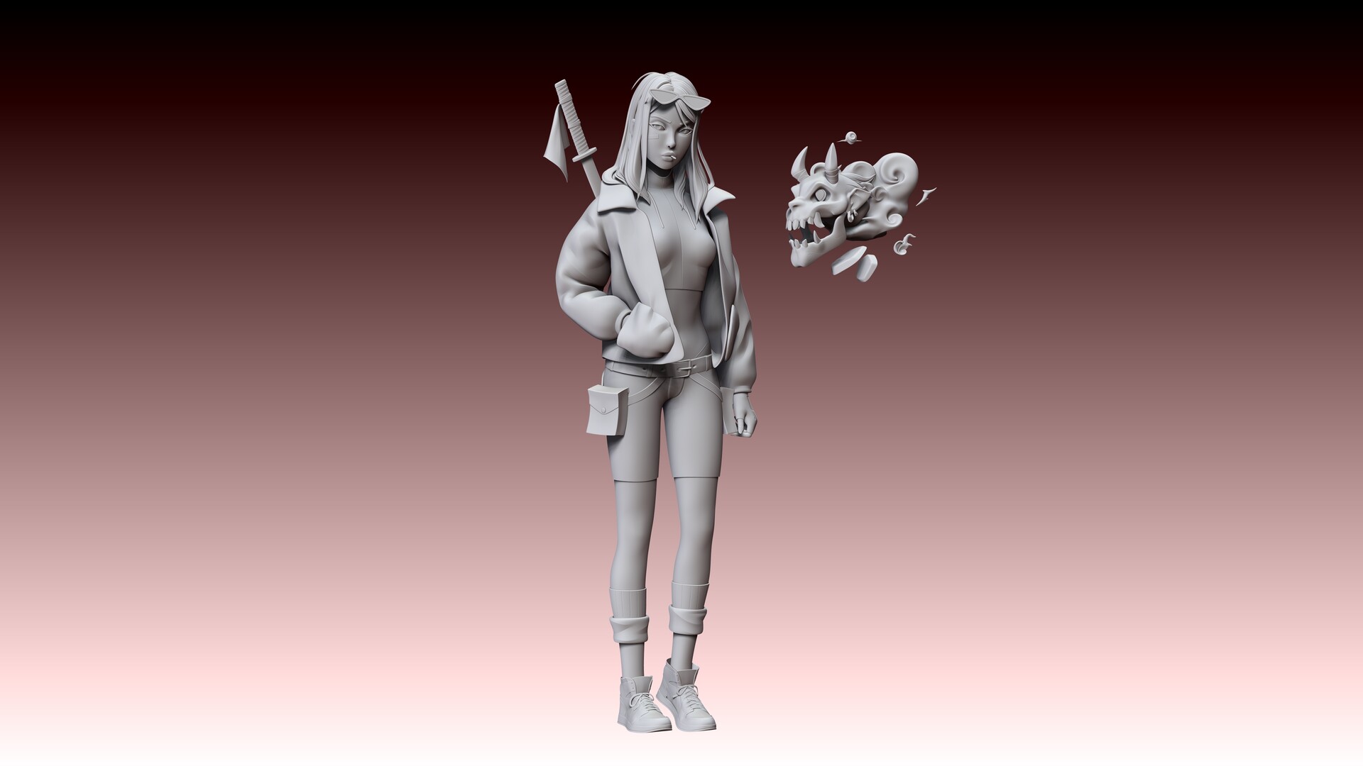 ArtStation - Linn WIP