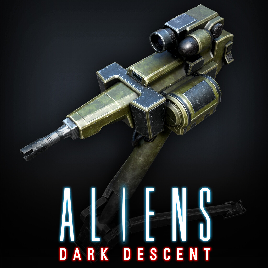 ArtStation - Sentry Gun