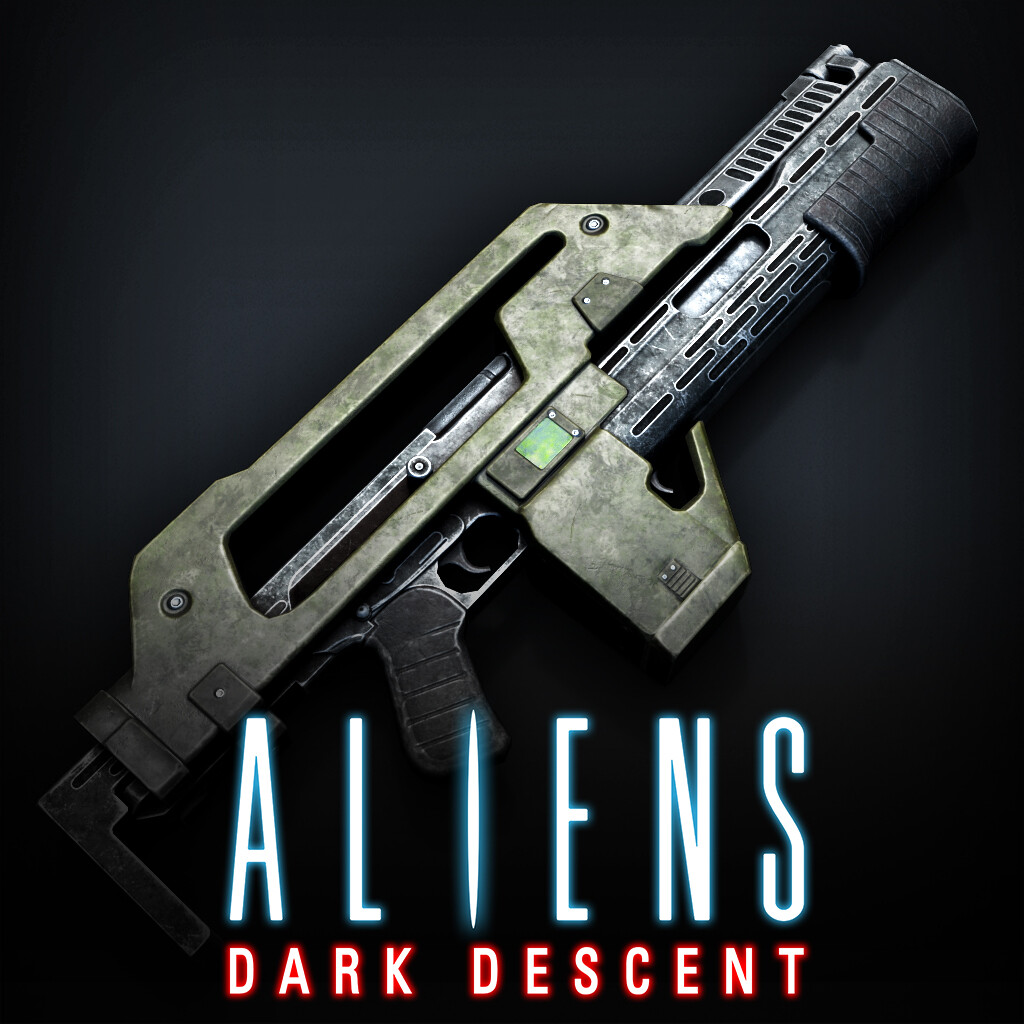 ArtStation - Pulse-Rifle