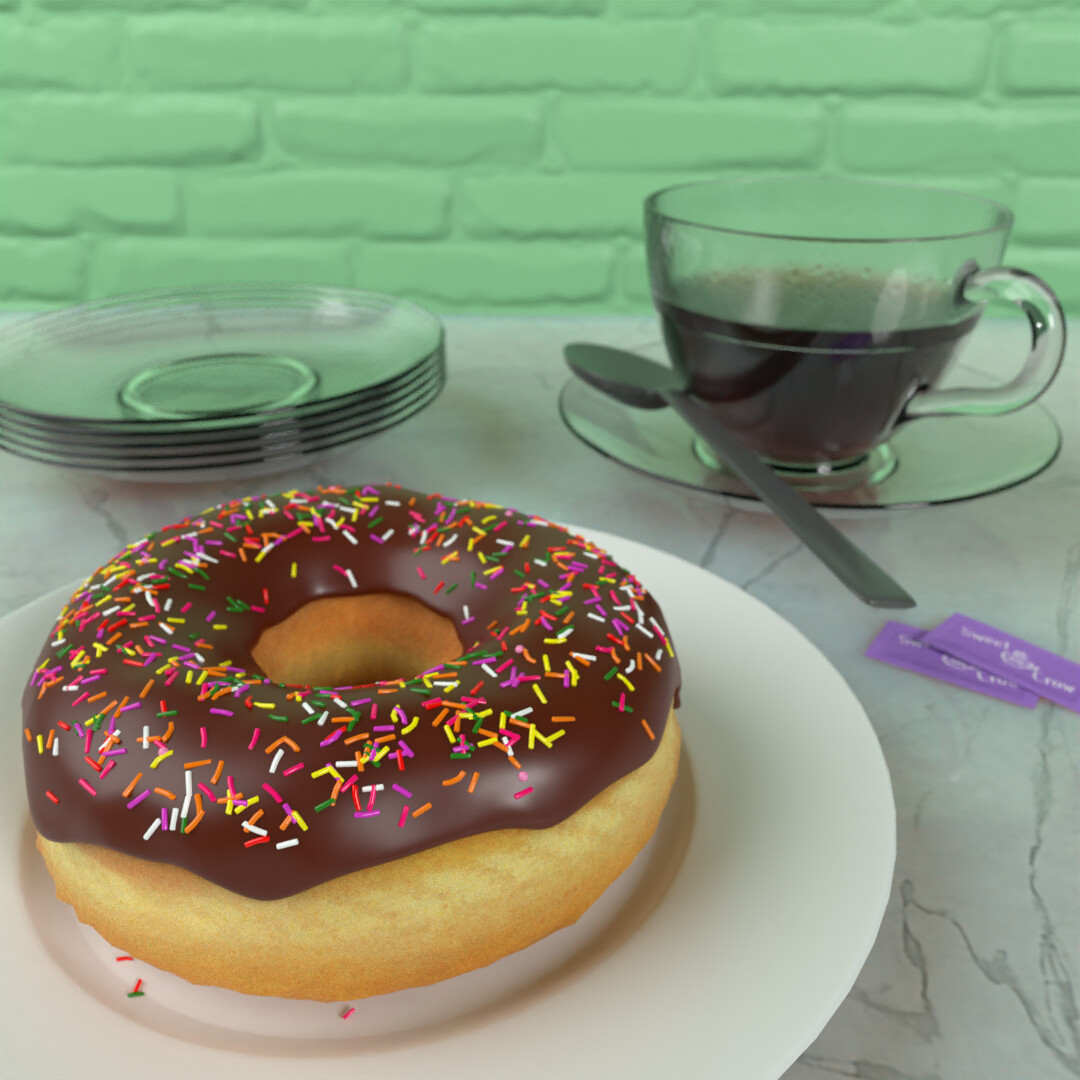 ArtStation - Donut Shop