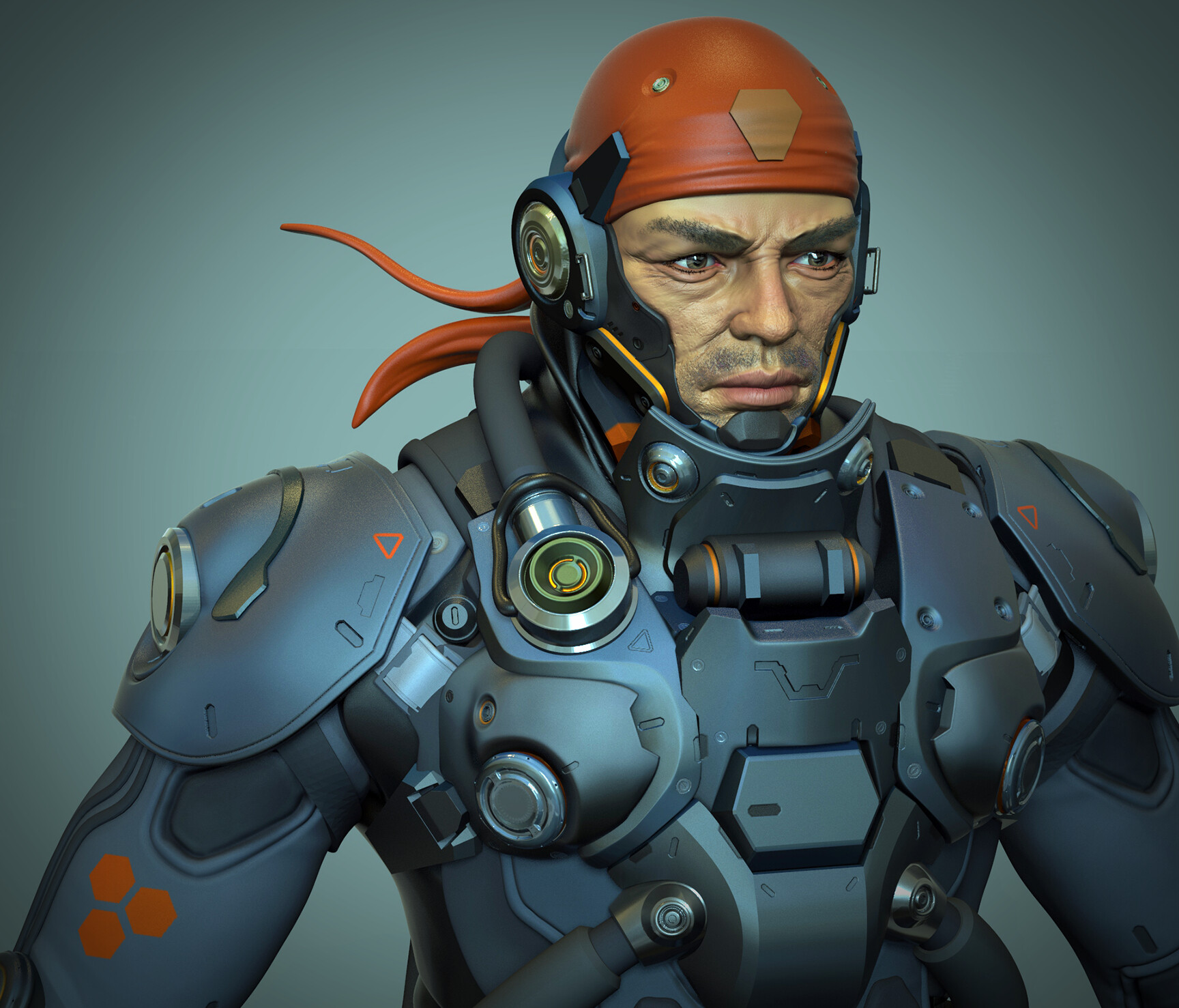 ArtStation - Sci-Fi Character