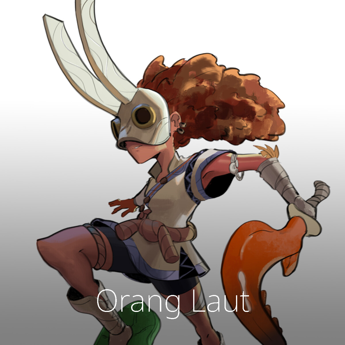 ArtStation - Orang Laut Hunter Design