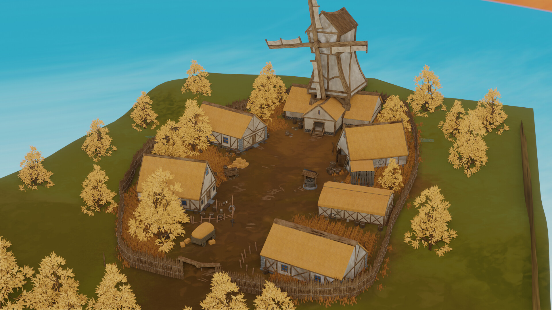 ArtStation - Medieval Village Environment