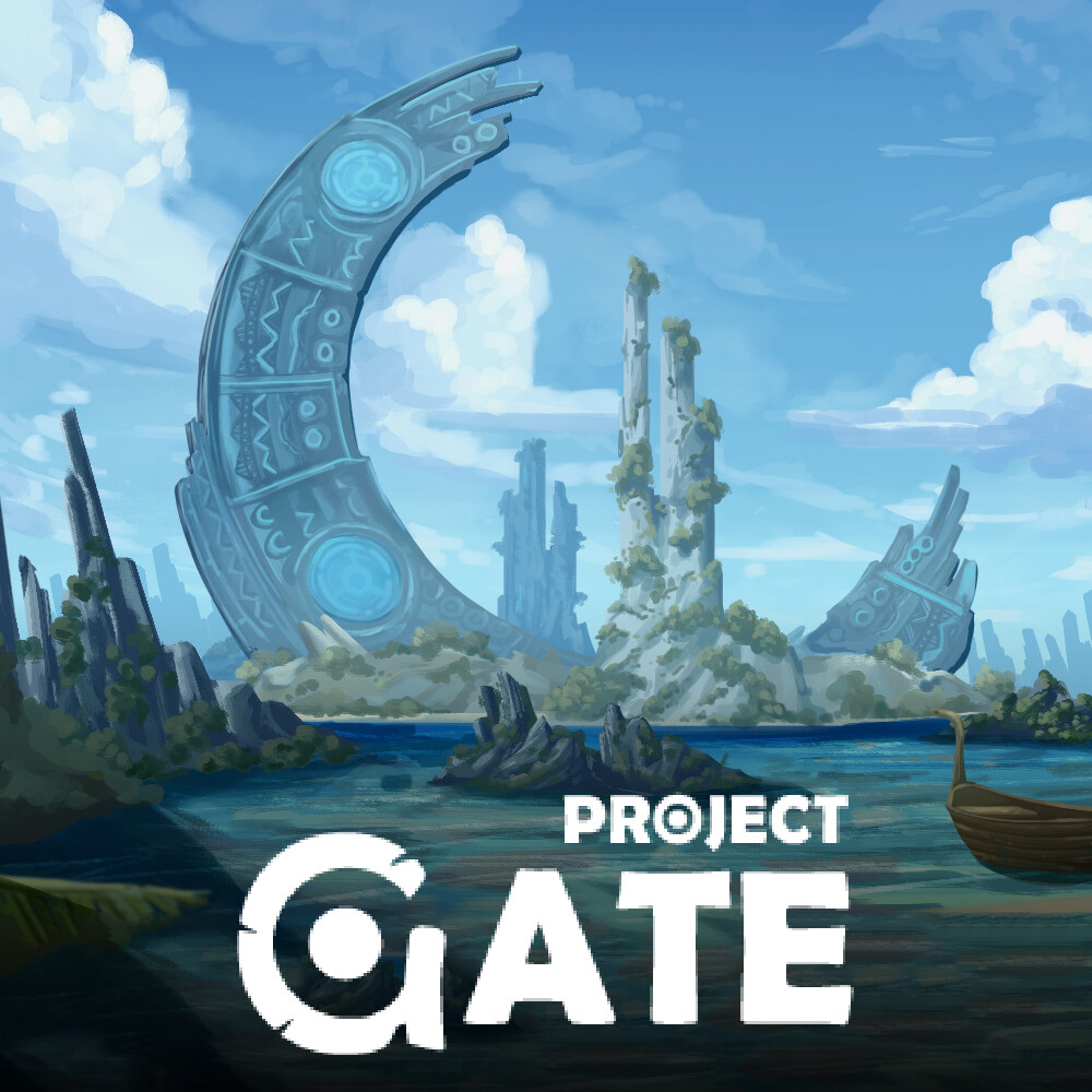 ArtStation - Ancient Portal of Samout - Concept Art