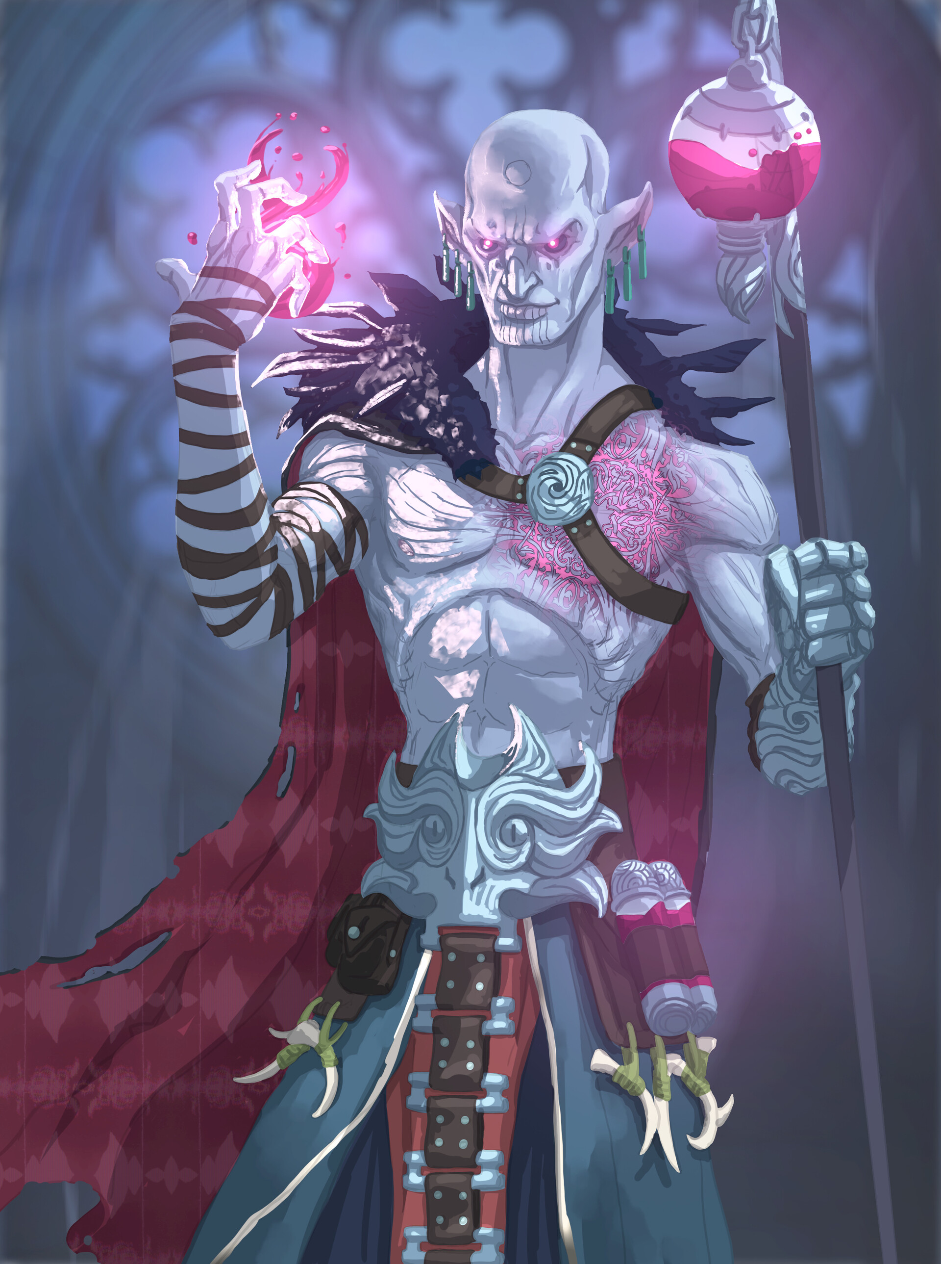 ArtStation - Sarna Sestanúlë : Dokkalfar Arcanist