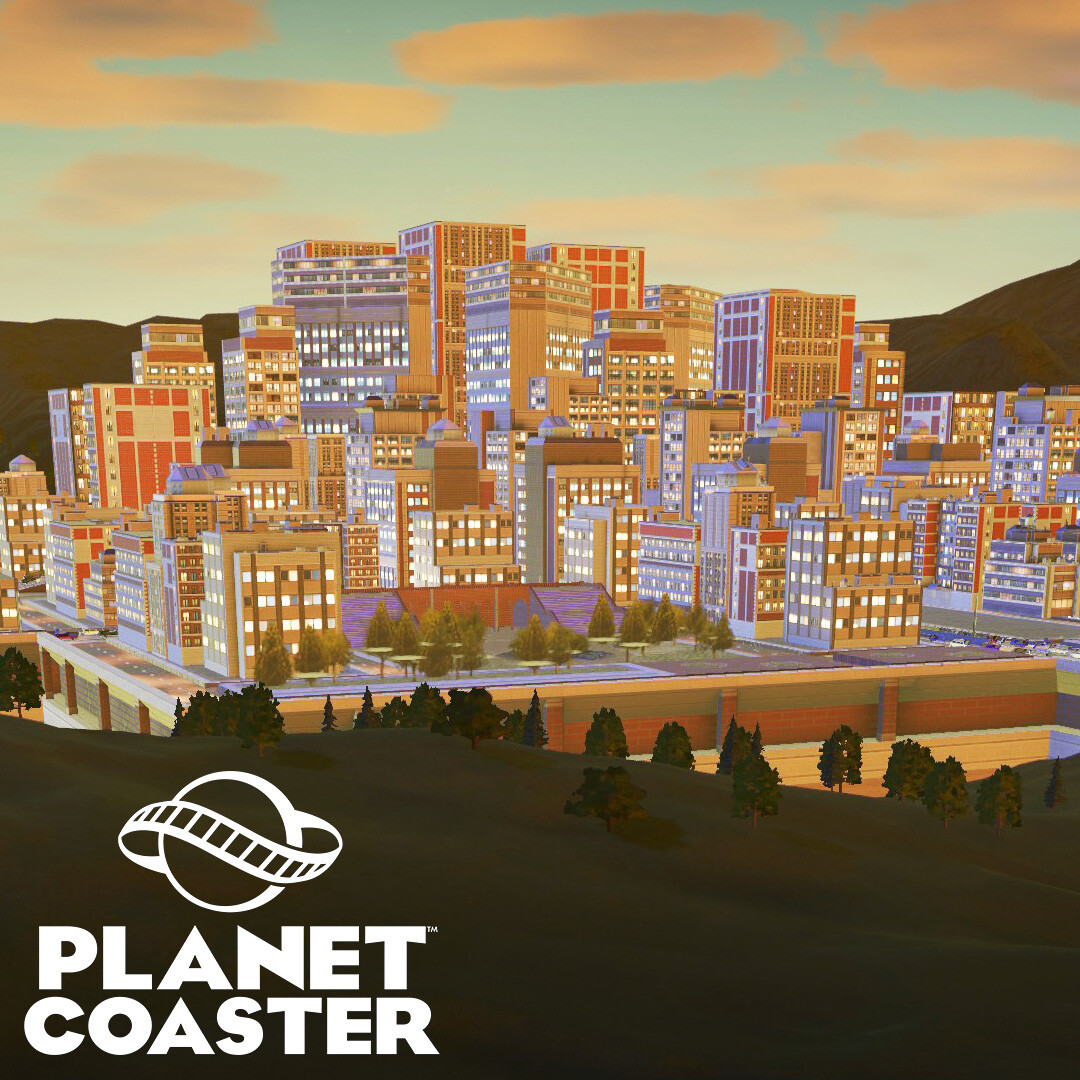 ArtStation - Planet Coaster: Ghostbusters