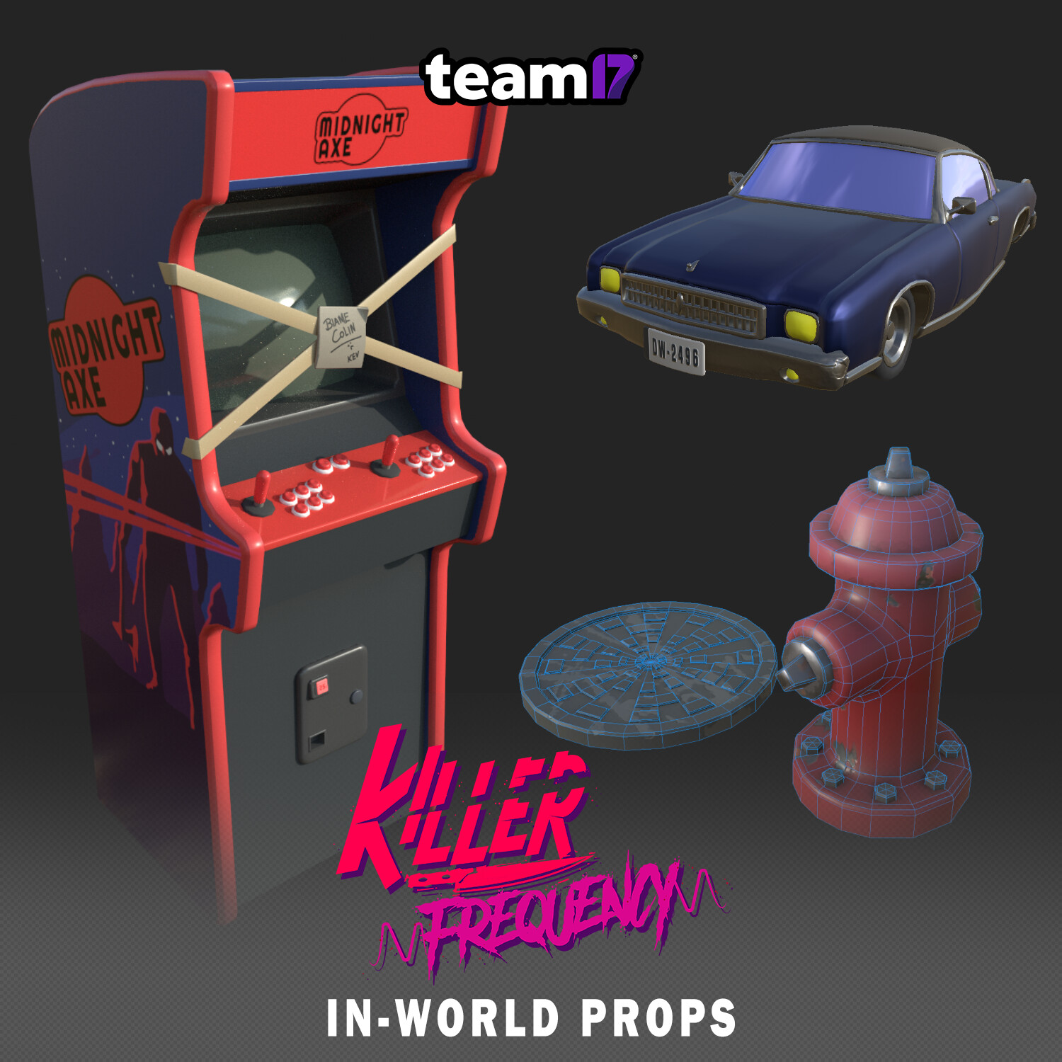 ArtStation - Killer Frequency - Unity/VR - Props