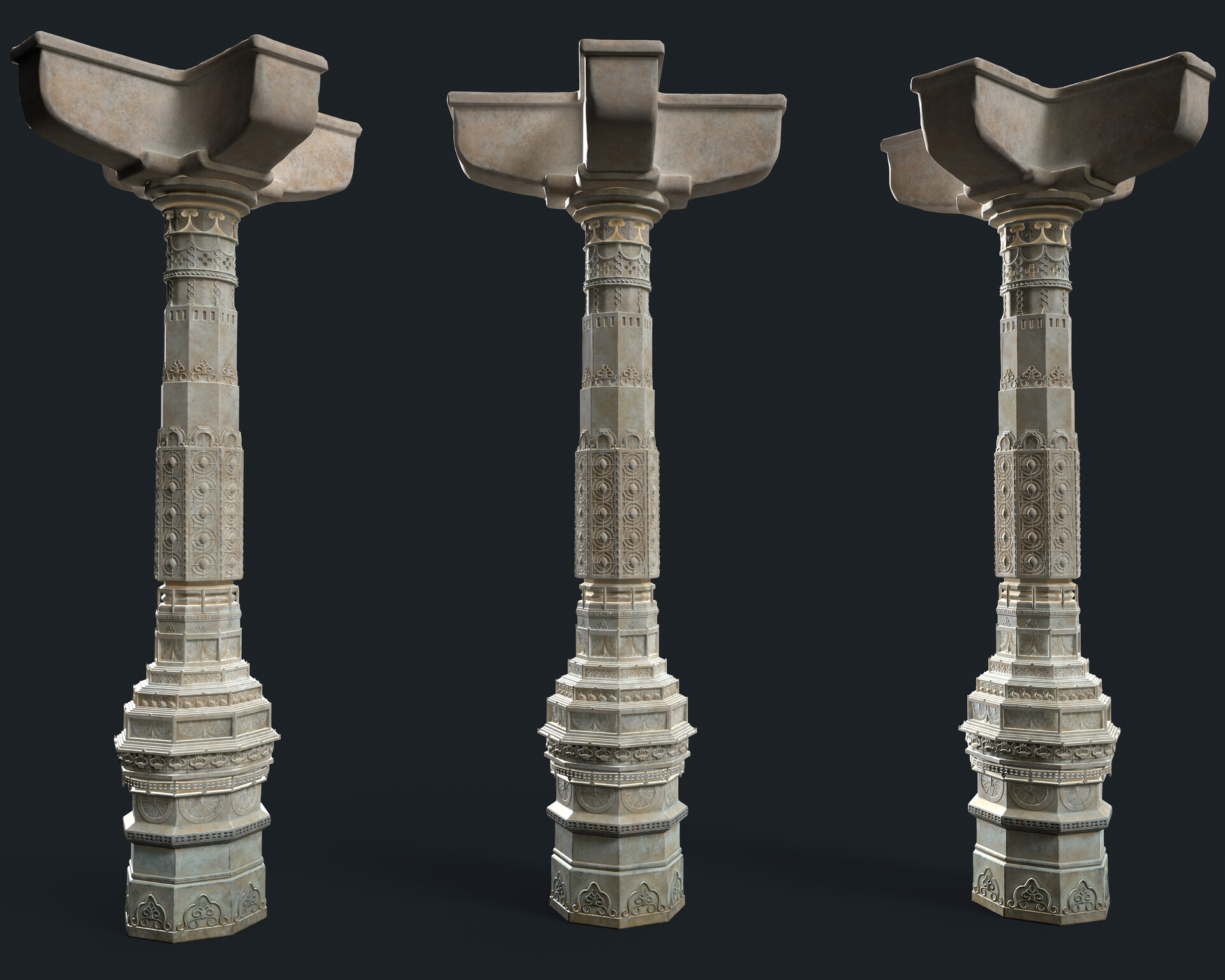 ArtStation - Art Column WIP