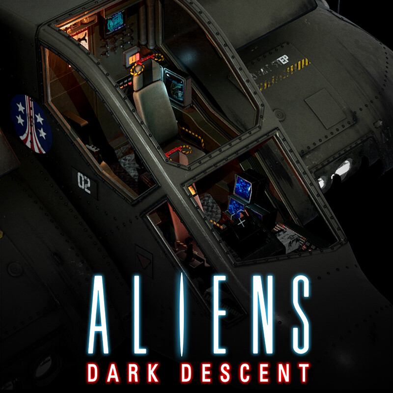 ArtStation - Aliens Dark Descent : Vehicles