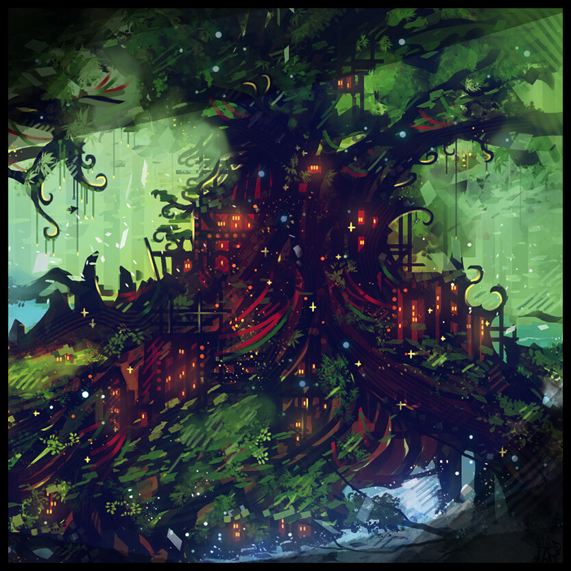 ArtStation - Numenua - Tree of Magora