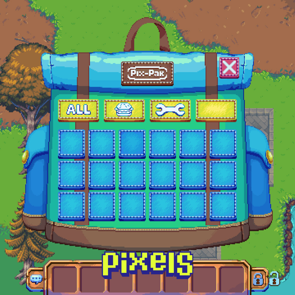 ArtStation - Pixels - UI