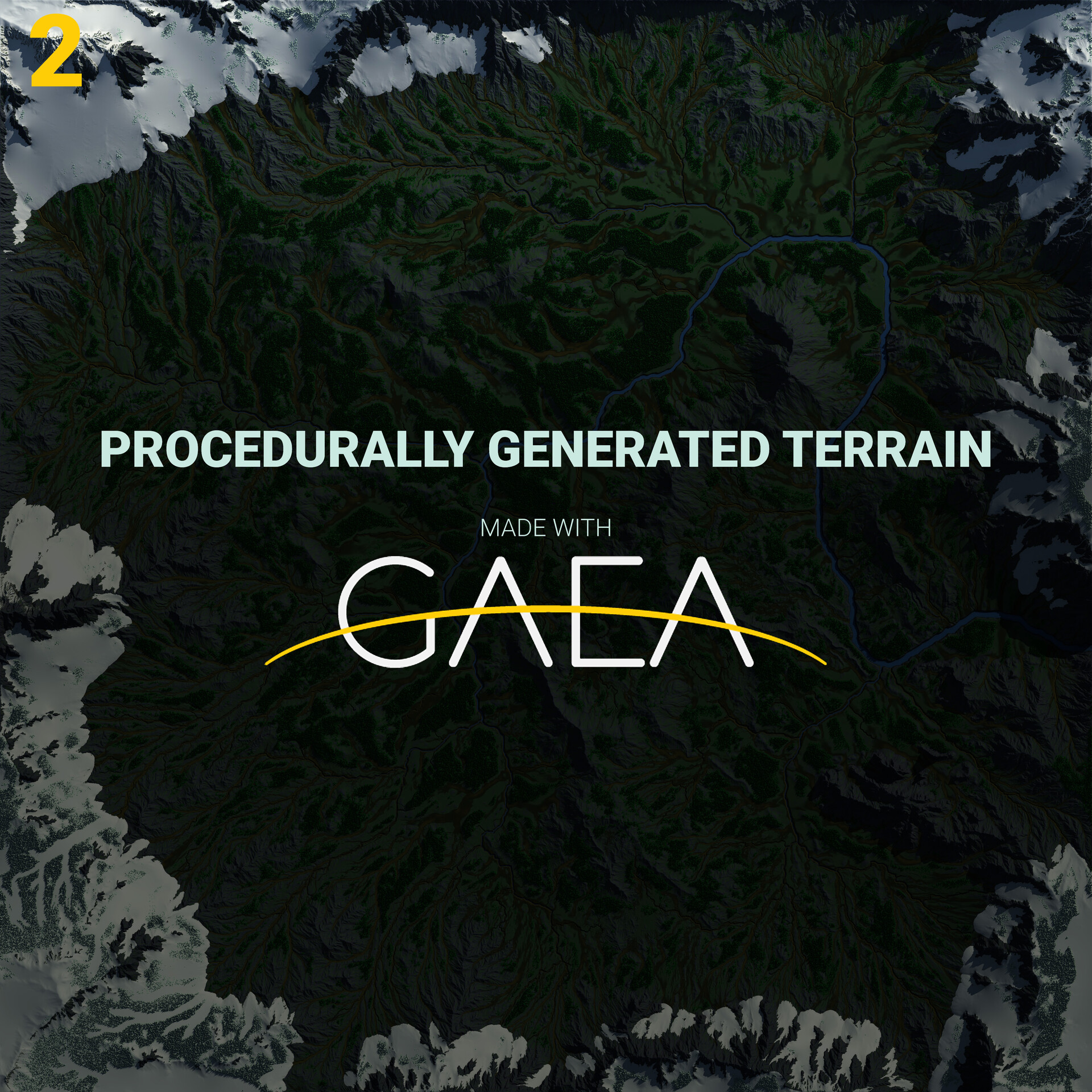 ArtStation - Procedurally Generated Terrain #2