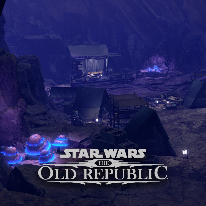 ArtStation - Jedi Hideout for Star Wars: The Old Republic