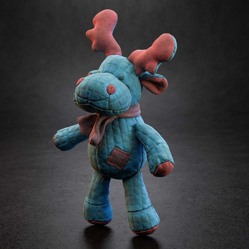 ArtStation - Reindeer Mascot - Prop