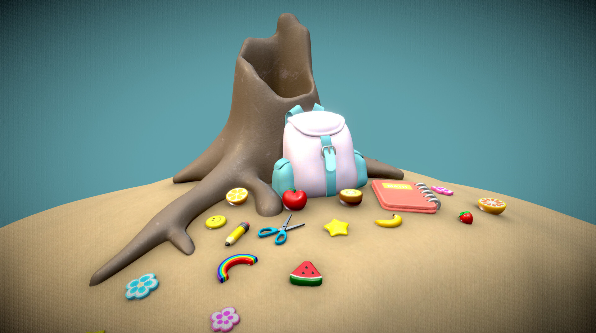 ArtStation - School Stationery