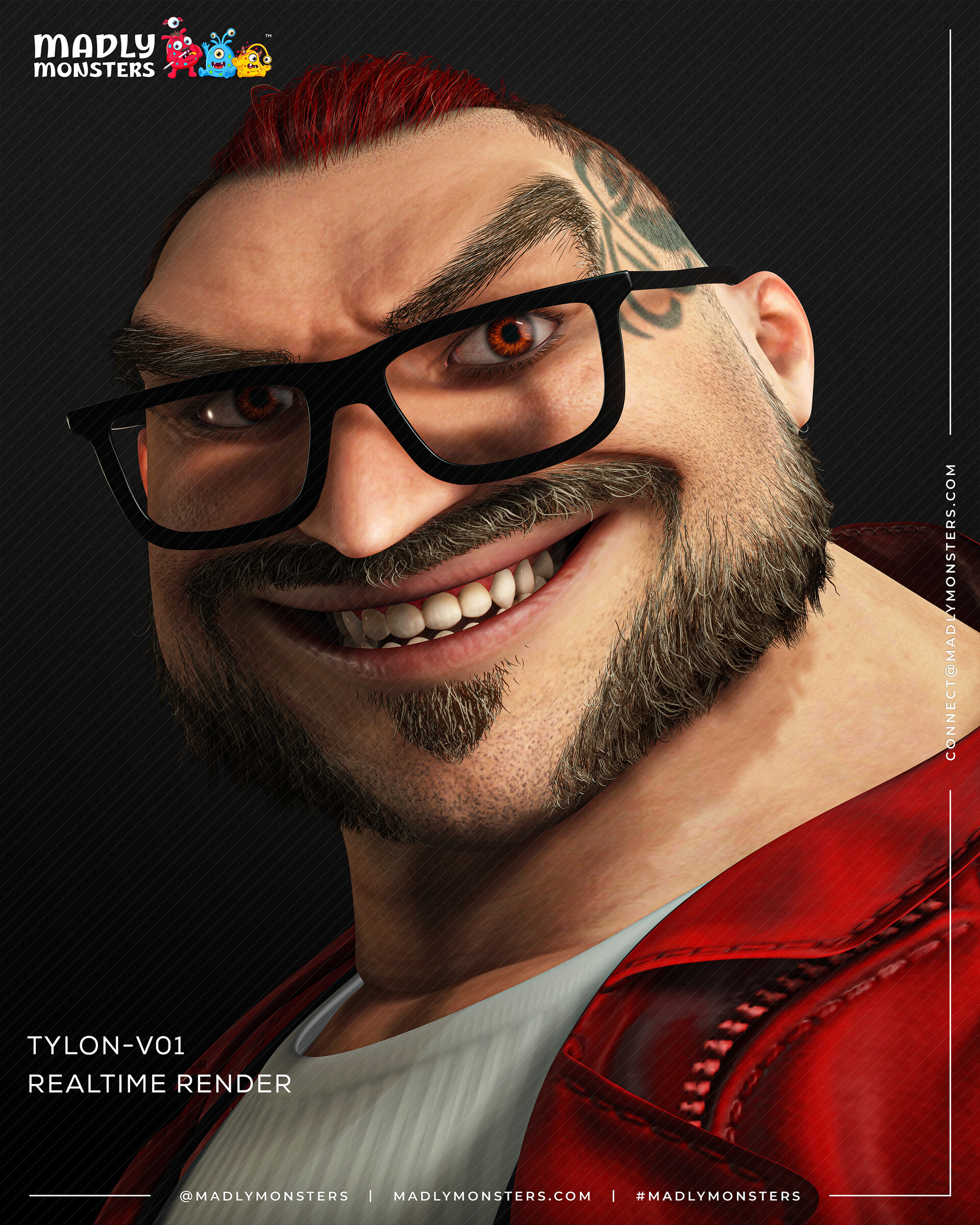 ArtStation - Tylon-V01 | 3D Character Design by Madly Monsters