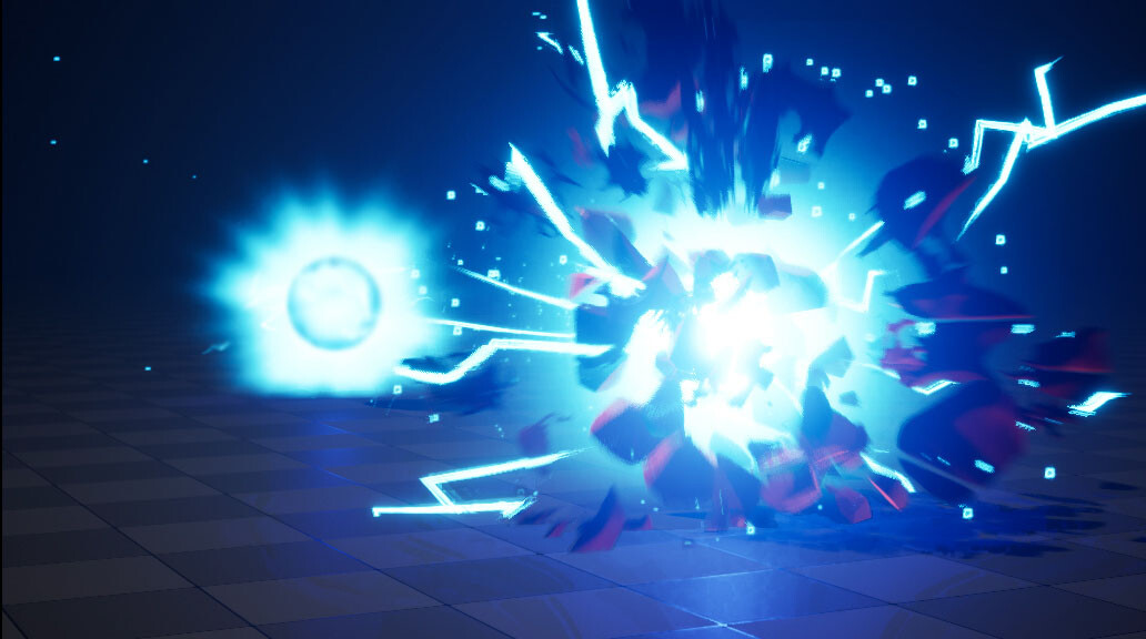 ArtStation - UE5 VFX Lightning Attack