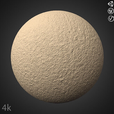 PBR Textures Free Download - Plaster walls