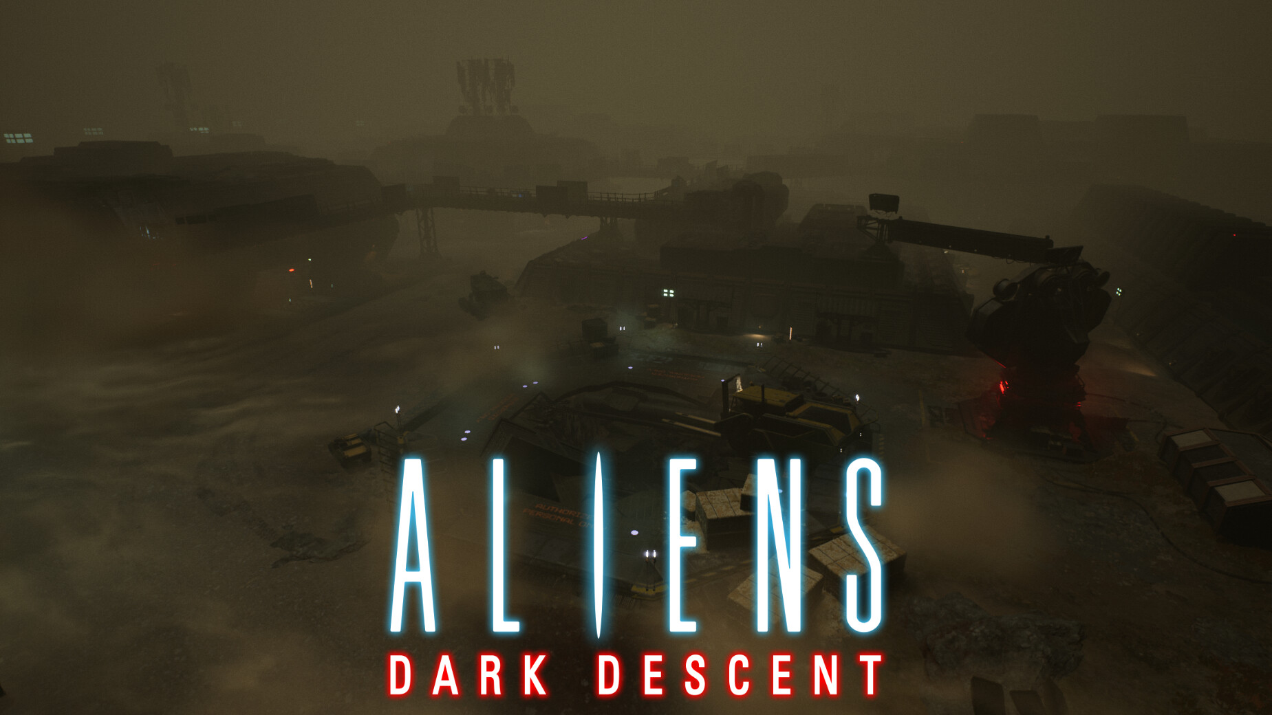 ArtStation - Aliens Dark Descent Dead Hills Lighting