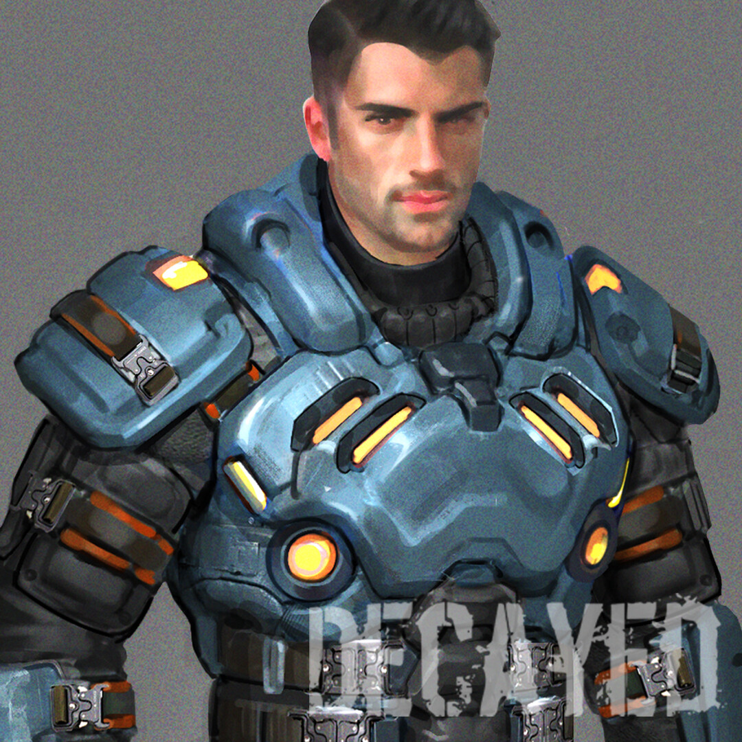 ArtStation - DECAYED - Character Concept