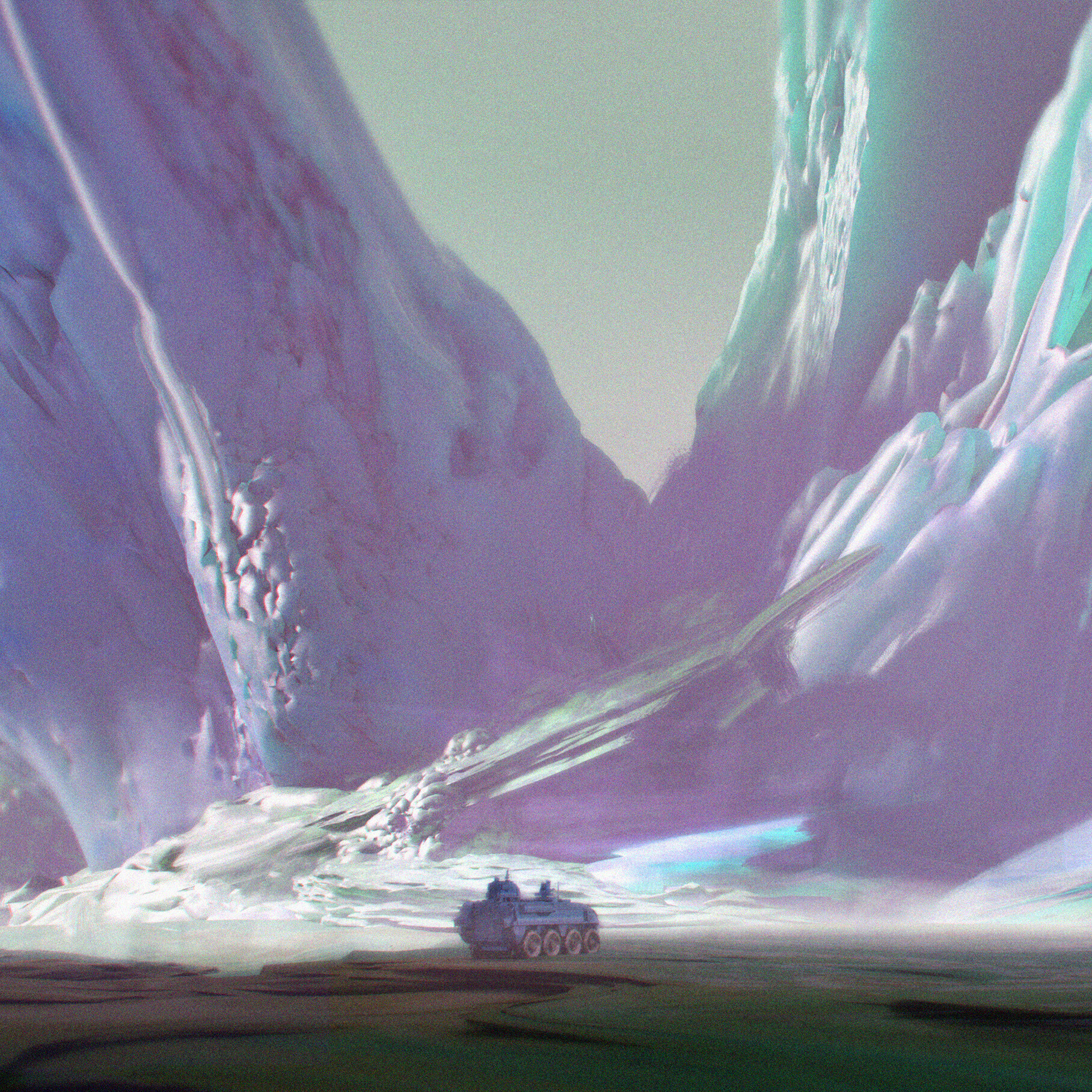 ArtStation - Exploration of crystal planet