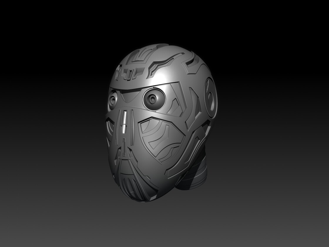 ArtStation - Sci-Fi Robo Head