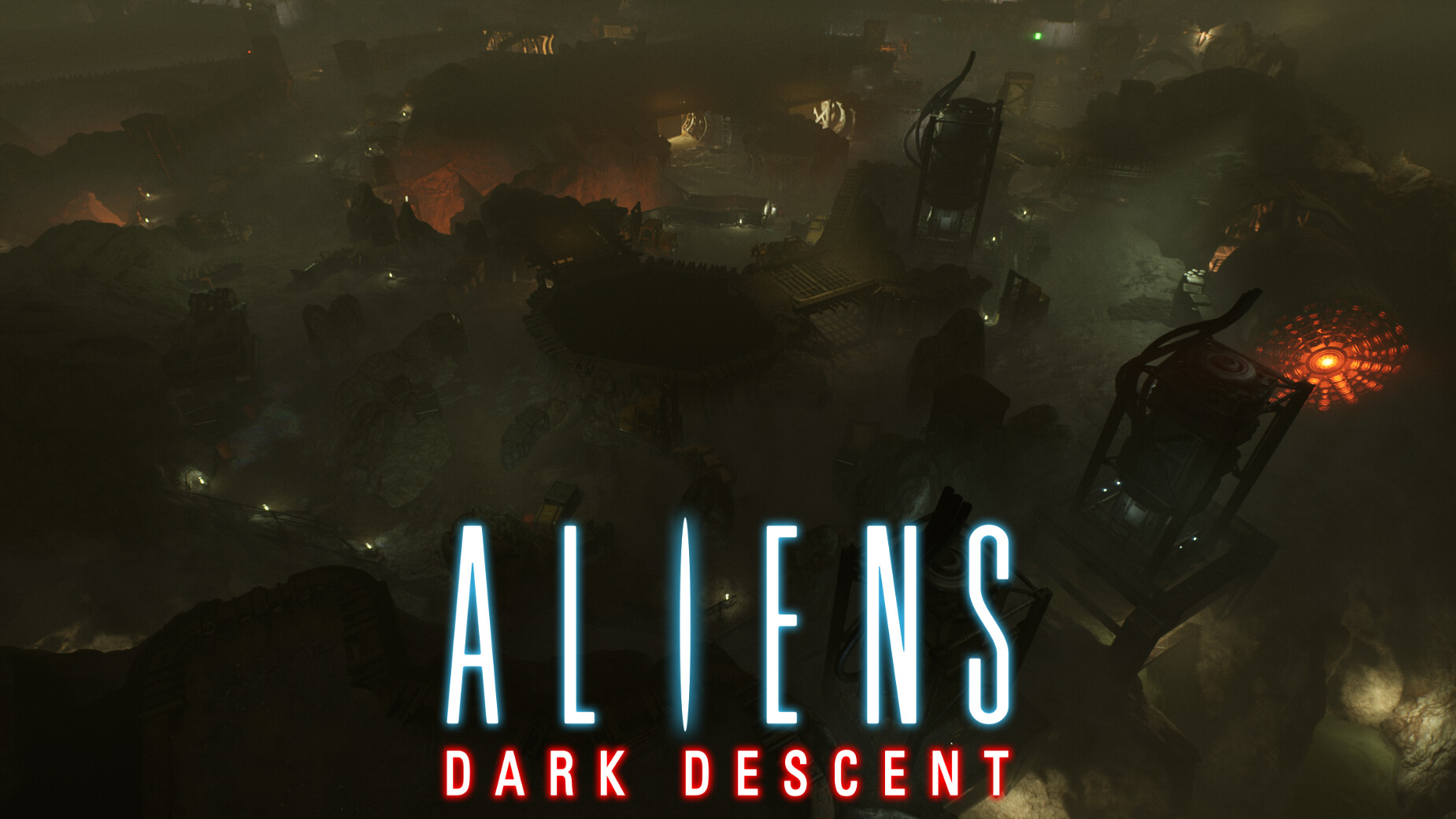 ArtStation - Aliens Dark Descent Olduvai Dig Site Lighting