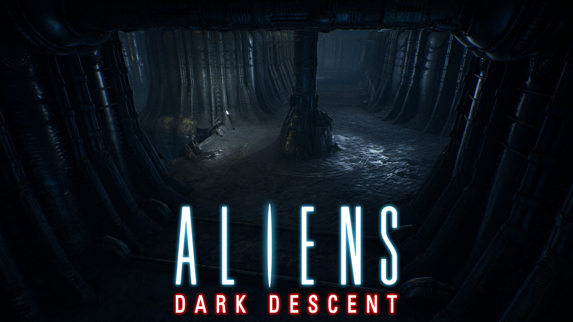ArtStation - Aliens Dark Descent Xeno City Lighting