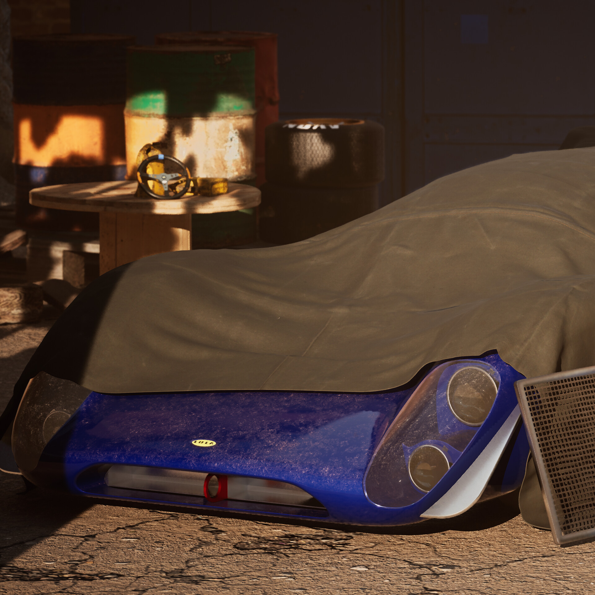 ArtStation - Lola T70 barn find