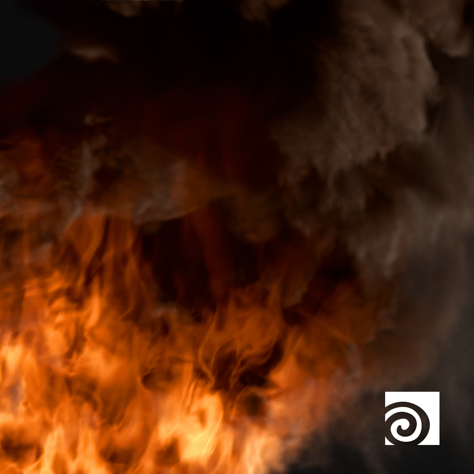 ArtStation - "Gasoline Fire" - Pyro simulation in Houdini w/ Axiom plugin