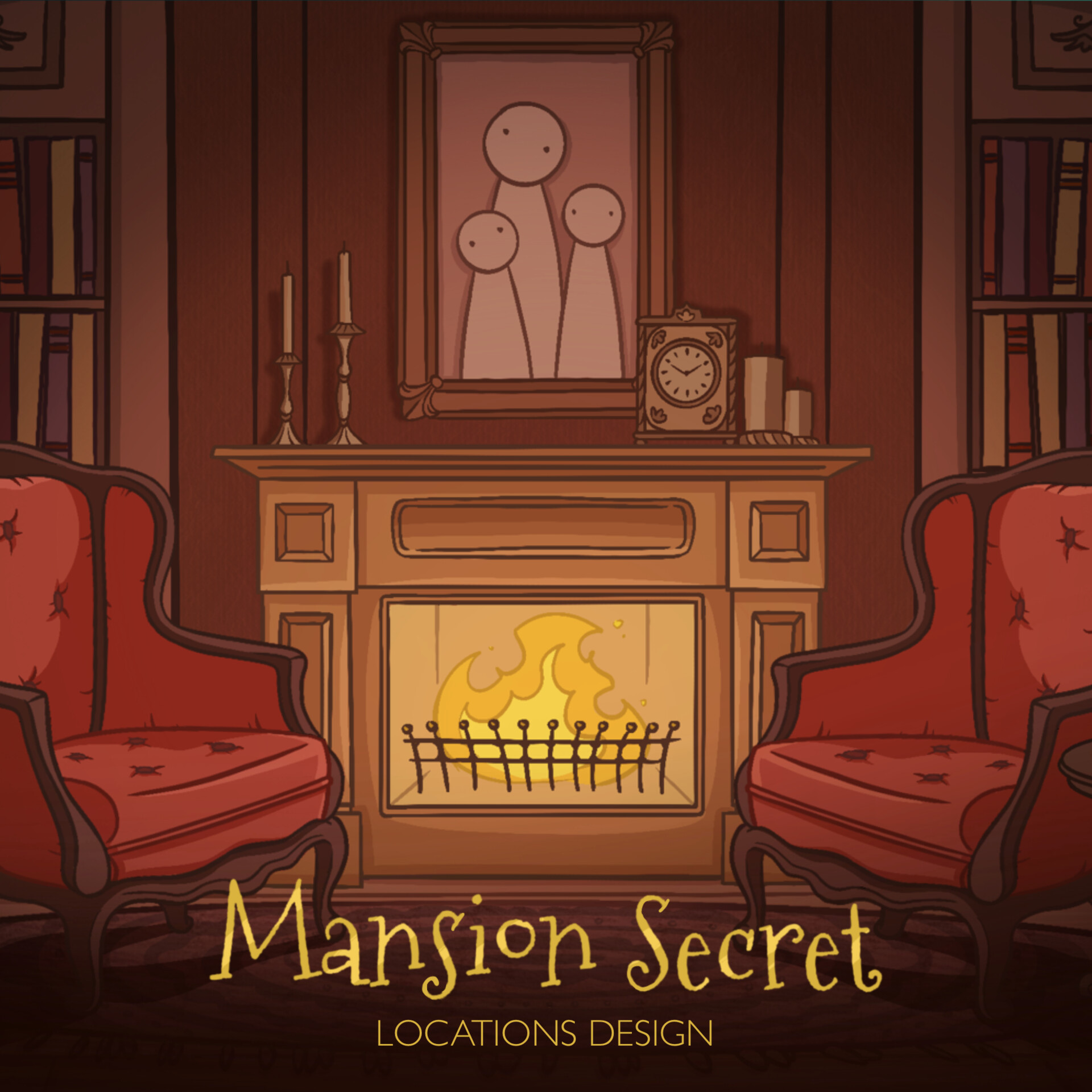 ArtStation - Mansion Secret (location design)