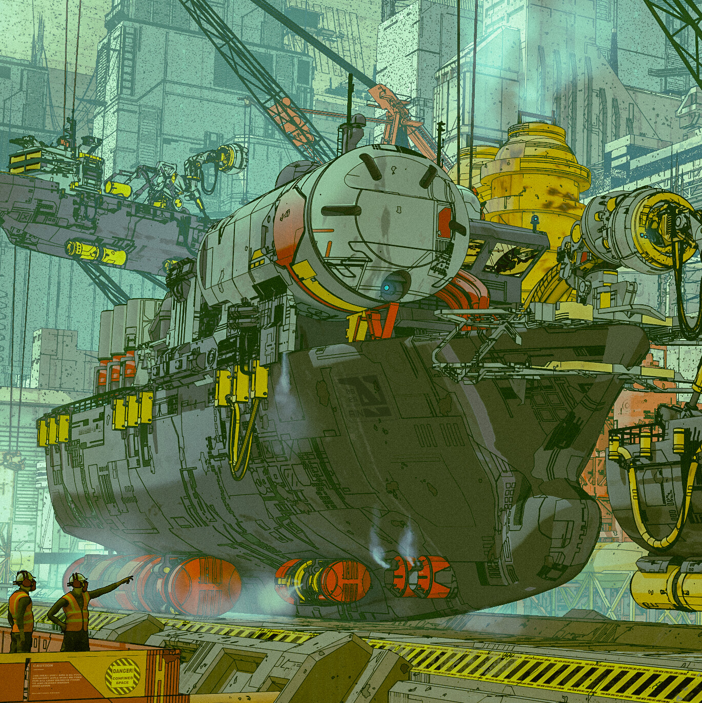 ArtStation - Shipyard_№004
