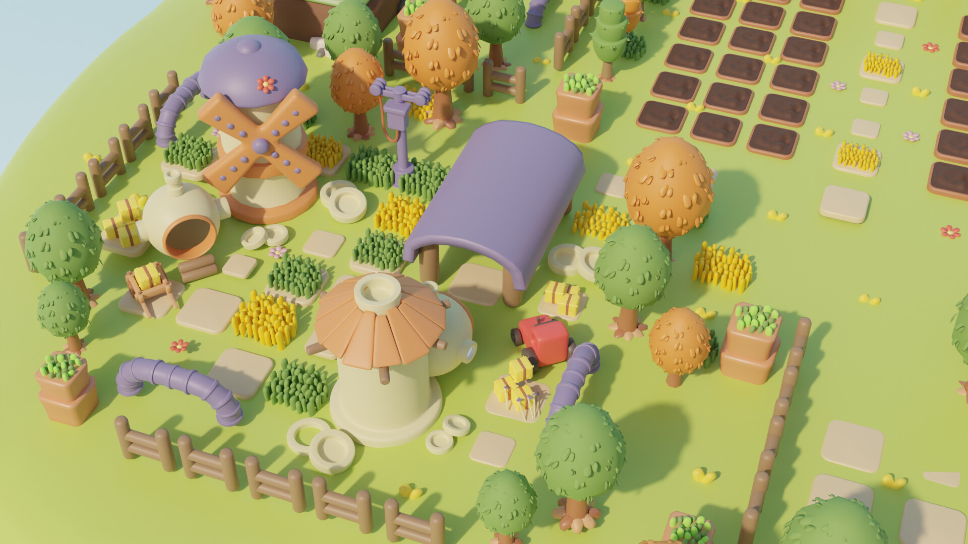 ArtStation - Sky Farm