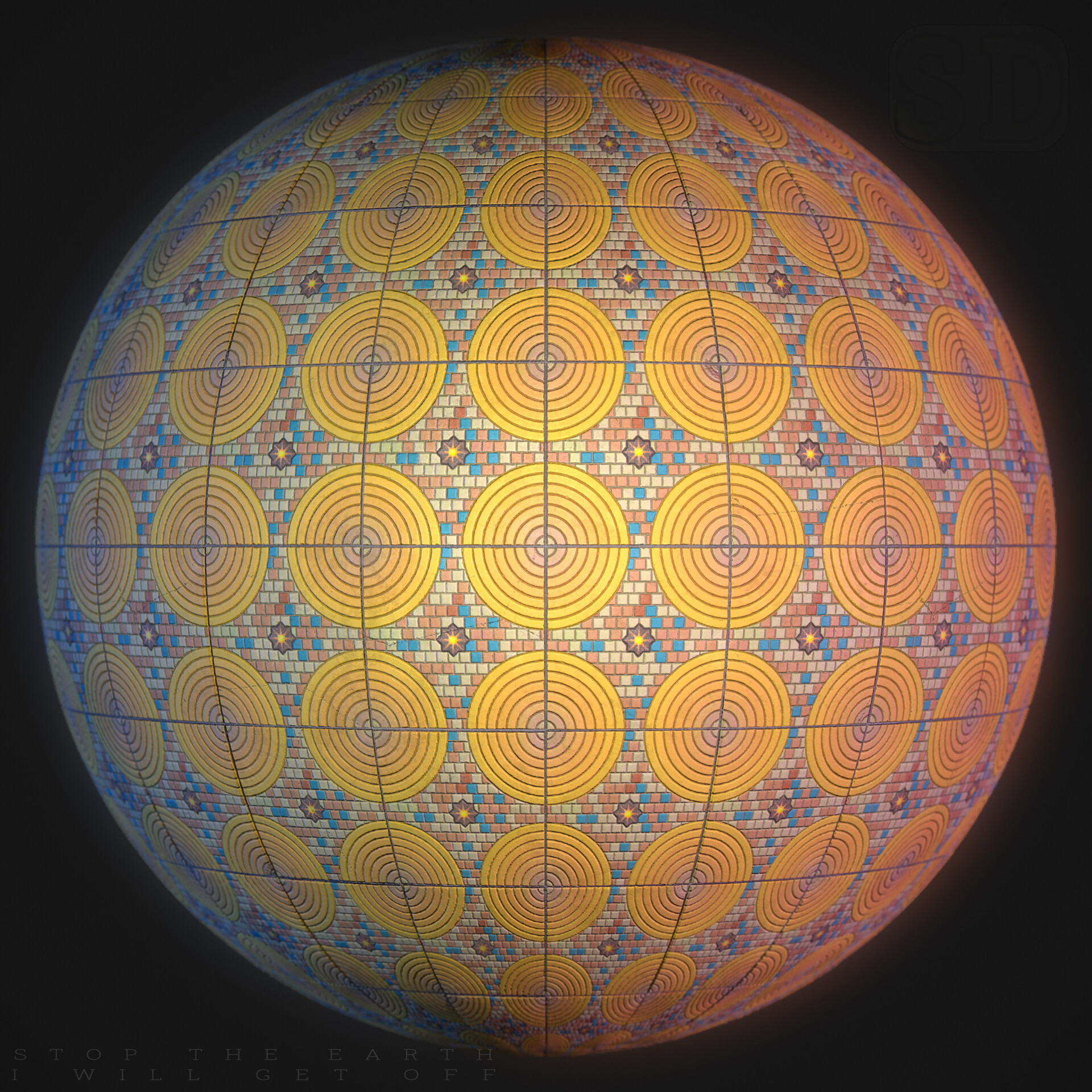 ArtStation - Solar Sistem - Material Study #4