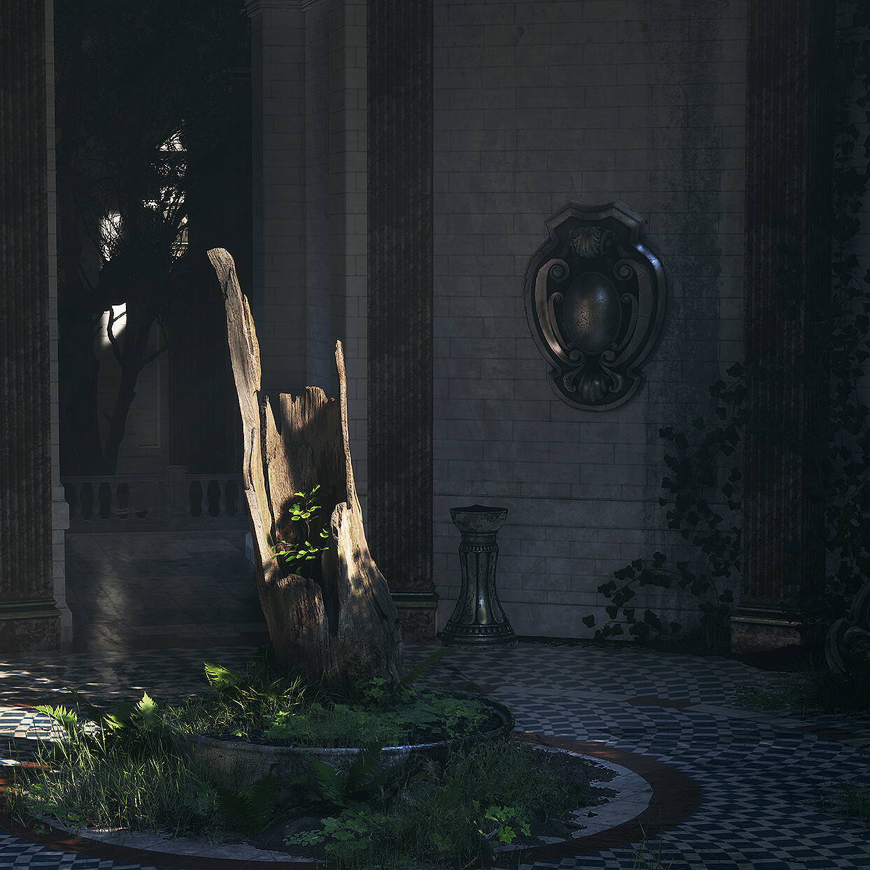 ArtStation - Sun Temple Relight