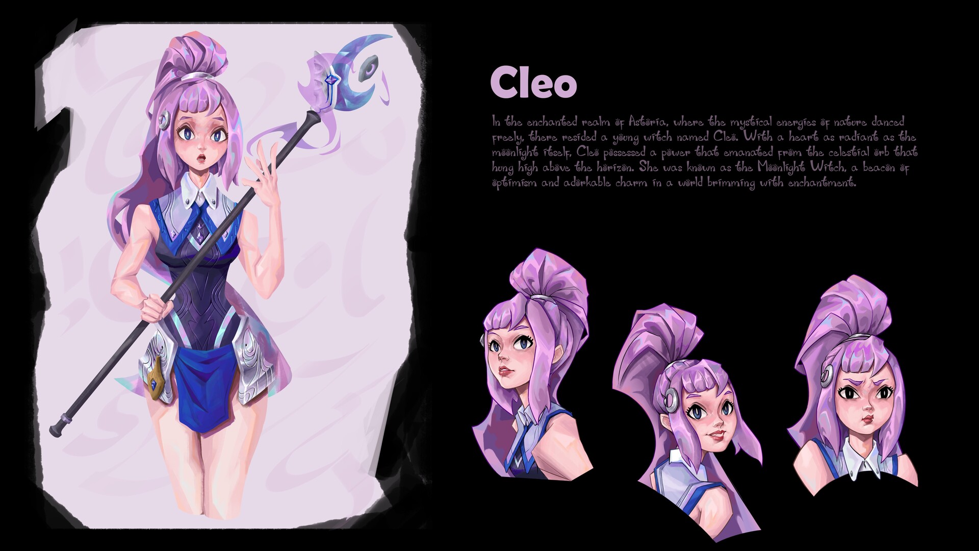 ArtStation - Moonlight Witch （月光魔女）