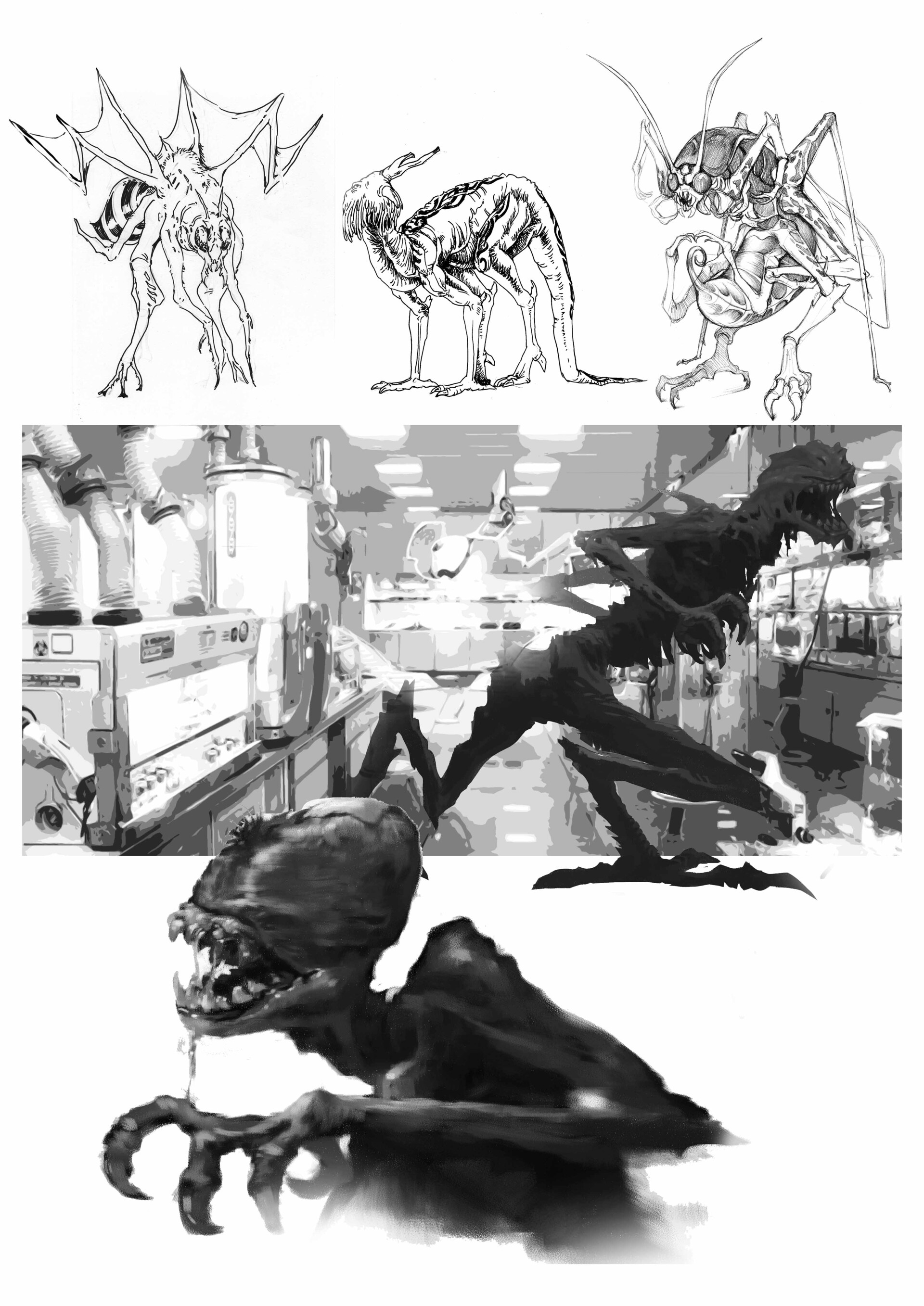 ArtStation - Creature & Character Sketches