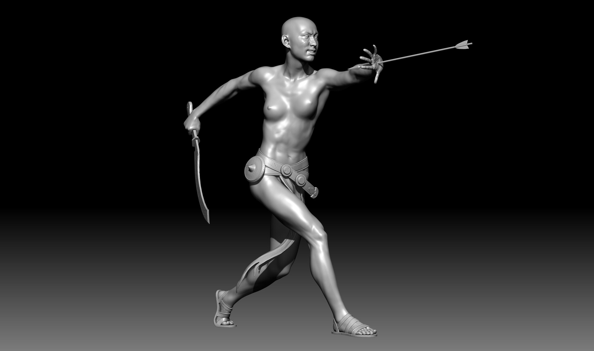 ArtStation - Amazon warrior