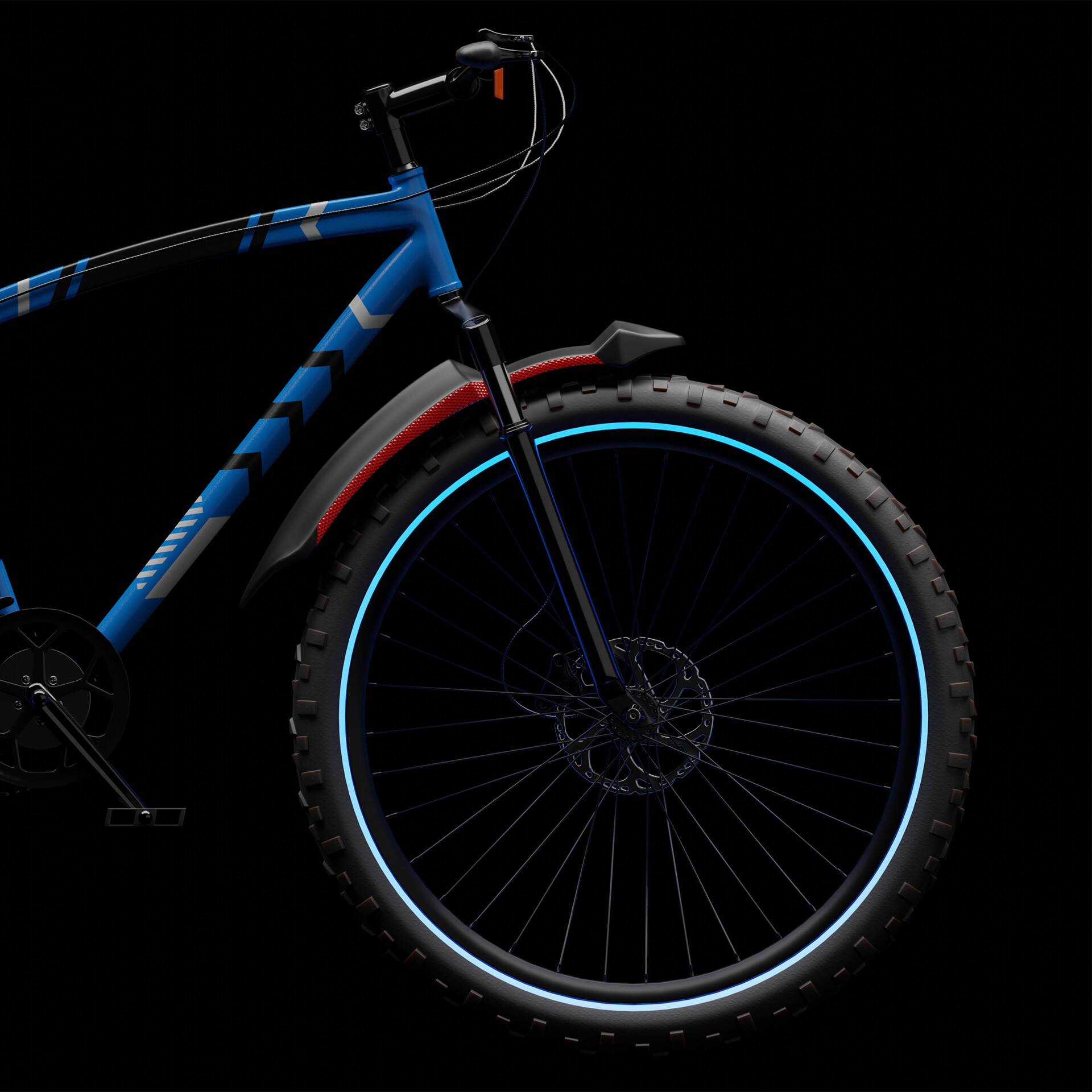 ArtStation - Bicycle : STRYDER 26 HARRIS 100 MTB