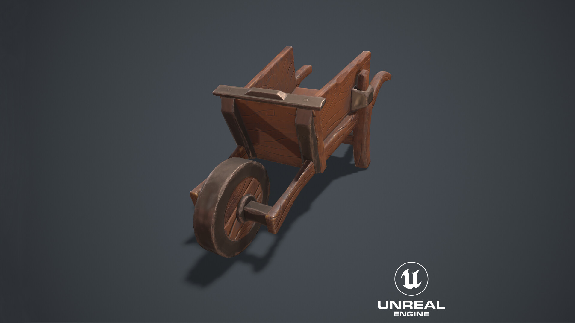 ArtStation - Stylized Wheelbarrow
