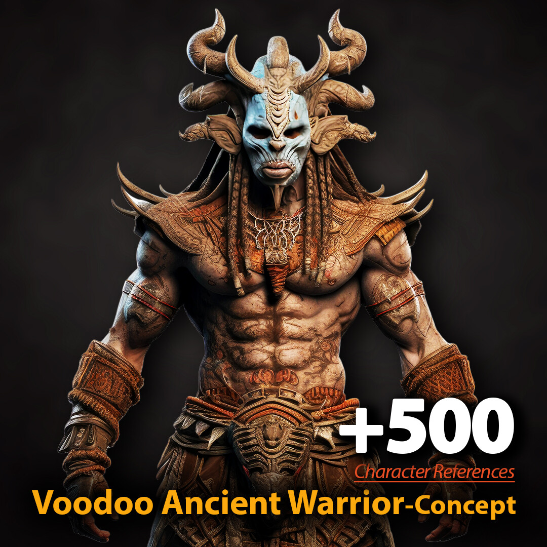 ArtStation - +500 Voodoo Ancient Warrior Clothes. Character References ...